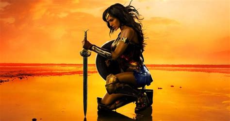 New Wonder Woman Poster Kneel Before Princess Diana Of Themyscira