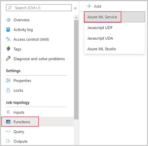 integrate azure stream analytics with azure machine
