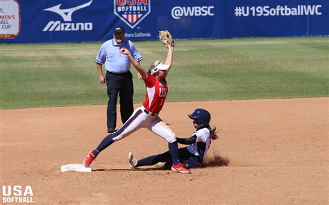 Usa Softball On Twitter The U 19 Womens National Team 🇺🇸 Defeated