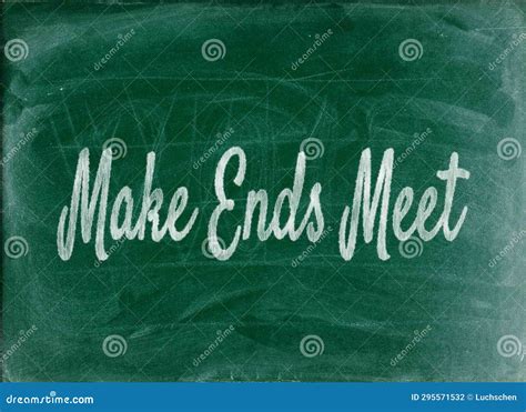 Make Ends Meet Essential Business English Phrases And Idioms Stock