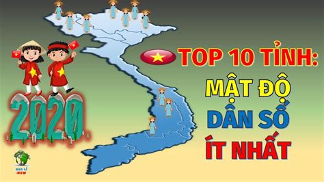 Top 10 Tỉnh Thành Phố Có Mật độ Dân Số Thấp Nhất Nước Ta Cập Nhật Mới