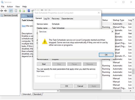 task scheduler error microsoft community