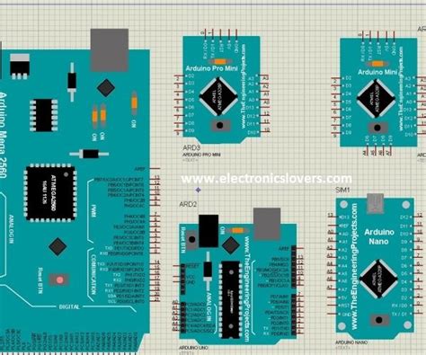 arduino nano pcb design for proteus ares pcb circuits