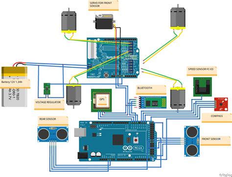 bluetooth controlled car with arduino mega arduino project hub