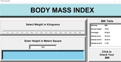 bmi calculator in python with source code source code