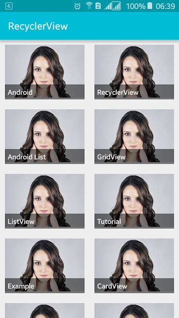 android recyclerview example viral android tutorials