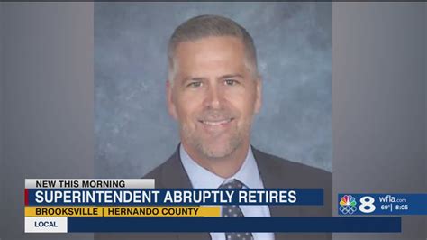 Hernando Superintendent Announces Retirement Criticizes ‘political