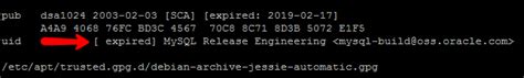 how to solve an expired key expkeysig with apt tecadmin