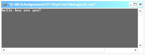c program to demonstrate pointer to string c c programming