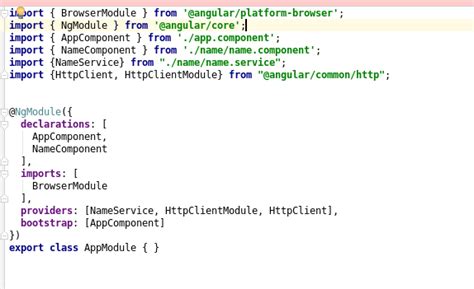 getting a object with client angular 4 and call it a component