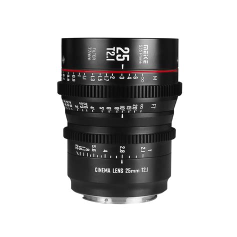 Meike Cinema Super35 Cinema Prime 25mm T2 1 Lens Ef Mount