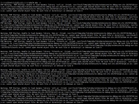 编译安装php报错php warning php startup unable to load dynamic library curl