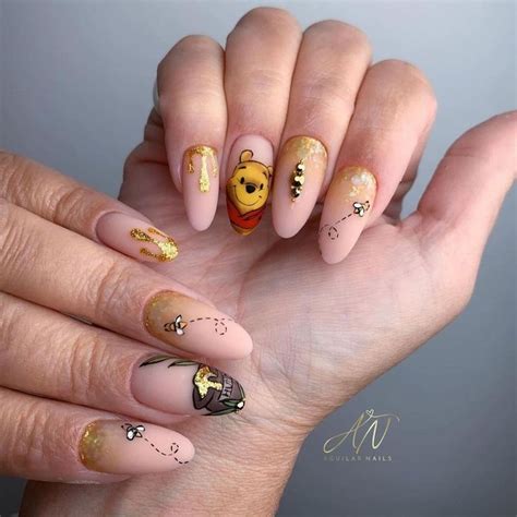 Pin Auf Uñas Lindas Nägel Motive Haare Und Nägel Disney Nägel