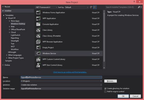 javascript connect to signalr self host hub from another