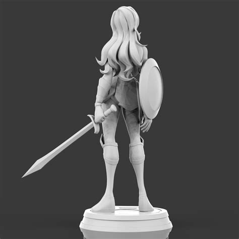 3d File Wonder Woman Stylized 👩 ・3d Printer Design To Download・cults