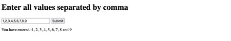 how to take one array as input from the user in javascript codevscolor