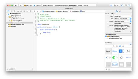 ios error building swift cocoa touch framework after adding swift