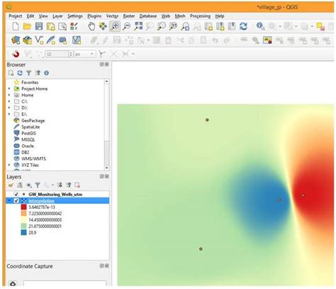qgis for interpolation of spatial data