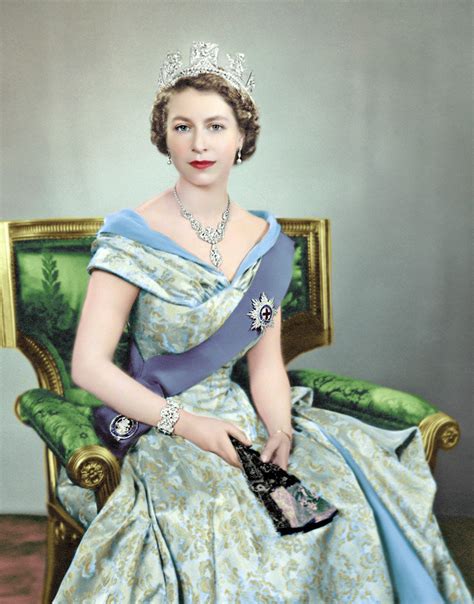 伊丽莎白二世，1952年 堆糖，美图壁纸兴趣社区