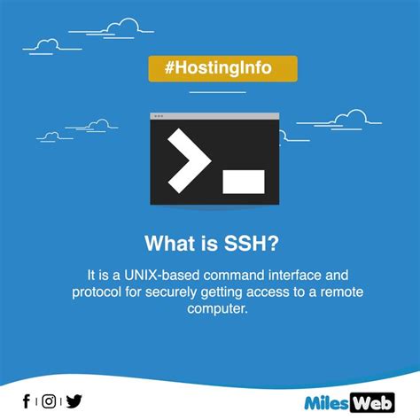 what is ssh secure shell hosting services remote