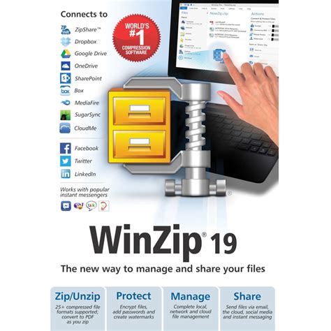 Corel Winzip 19 Standard Download Esdwz19stdml Bandh Photo Video