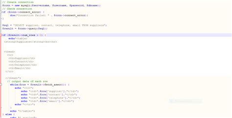 html php code to alphabetically sort a list from the database by