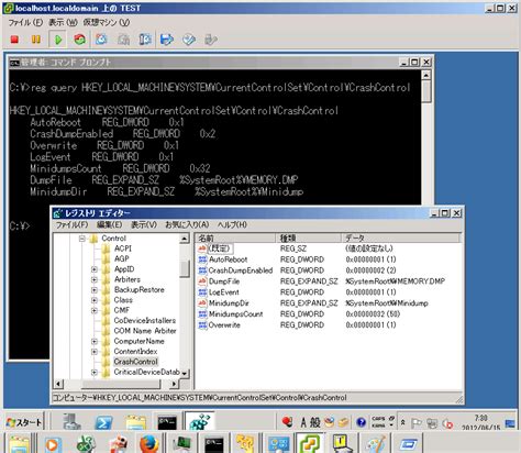 徒然なるままに vmware esxi上の仮想マシンでnmiによりメモリダンプ作成を強制的に実行する