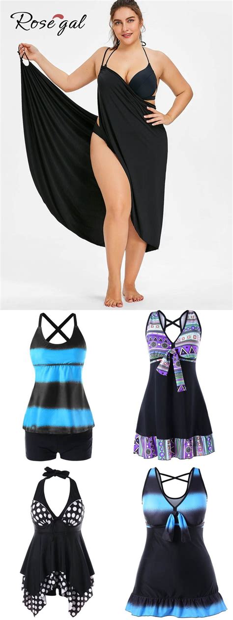 Pin On Rosegal Plus Size Swimsuit