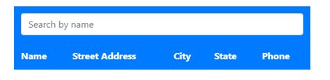 bootstrap 4 making a two row table header in html