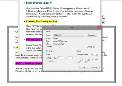 html wysiwyg rich text editor php script codester