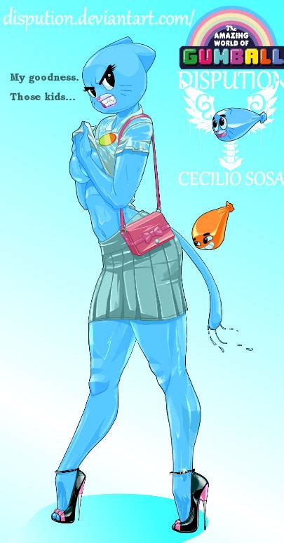 Nicole Watterson The Amazing World Of Gumball By Dispution On Deviantart