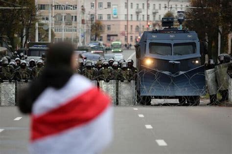 Belarus Protesters Call For General Strike Against Lukashenko The New