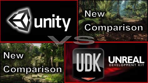 unity3d vs udk unreal engine new comparison youtube