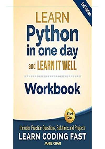 pdf python workbook learn python in one day and learn it well