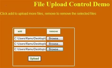 multiple file uploads with progress bar using classic asp and c codeproject