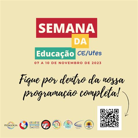 Centro De Educação Realiza I Semana Da Educação A Partir Desta Terça