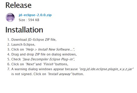 java decompiler open jar excecutable file in eclipse and