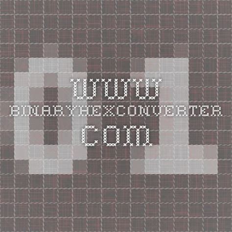 binary hex decimal converter calculator pa career text