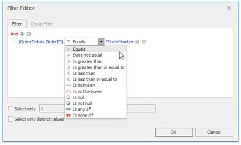 query builder devexpress end user documentation