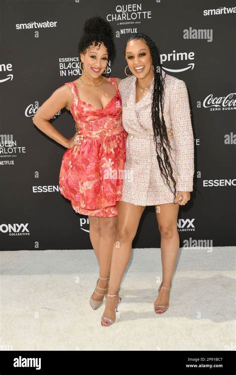 Los Angeles Ca 9th Mar 2023 Tamera Mowry Tia Mowry At The Essence