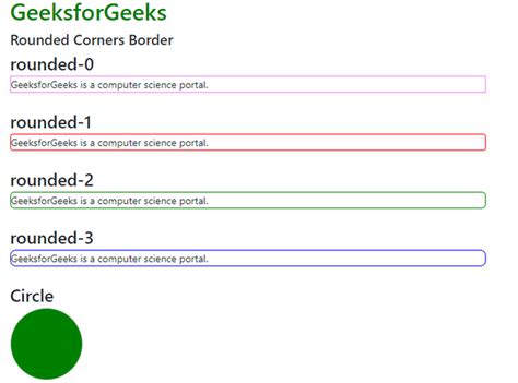 rounded border css