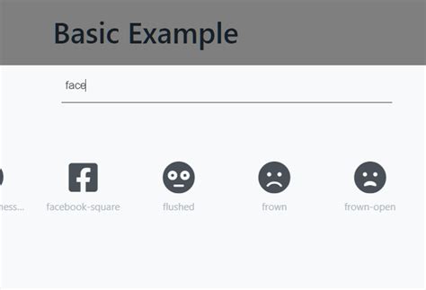 font awesome icon picker for vue js vue script