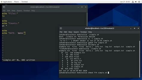 introduction to bash scripting hello world youtube