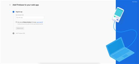 vue firebase web app sitename