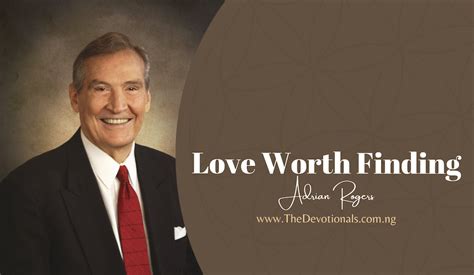 Adrian Rogers Love Worth Finding Devotional 23rd October 2024 What