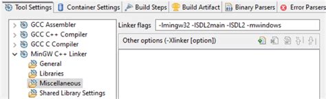 eclipse undefined reference to winmain 16 when adding sdl2