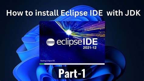 Part 1 How To Install Eclipse Ide With Jdk Happy Coding Youtube