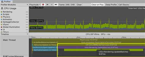 unity profiler how to become numbers driven with unity profile