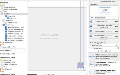 uitableview swift floating plus button over tableview using the