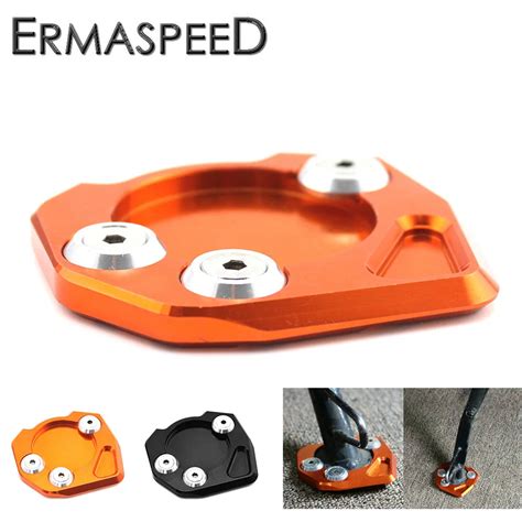 Buy Motorcycle Side Stand Enlarge Plate Cnc Aluminum